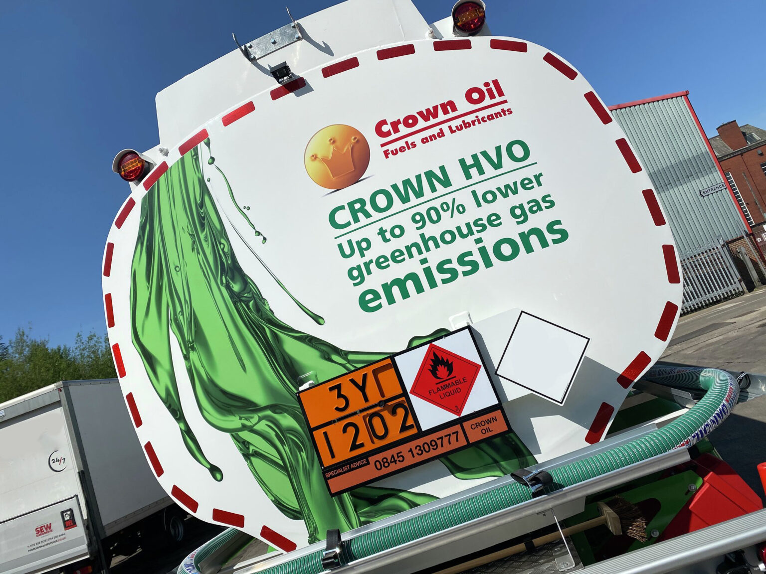 HVO Fuel - Sustainable Fuel Reducing Net CO2 GHG Emissions | Crown Oil ...